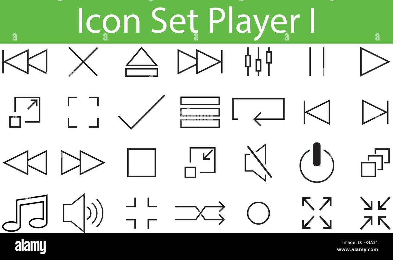 Control player Stock Vector Images - Alamy