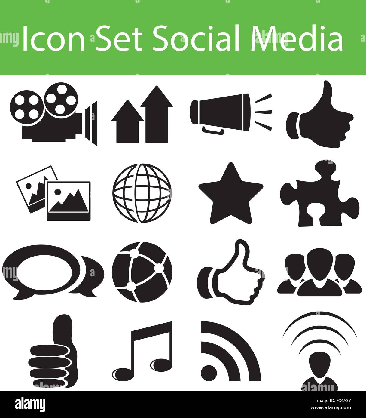 Social media networking global Stock Vector Images - Alamy