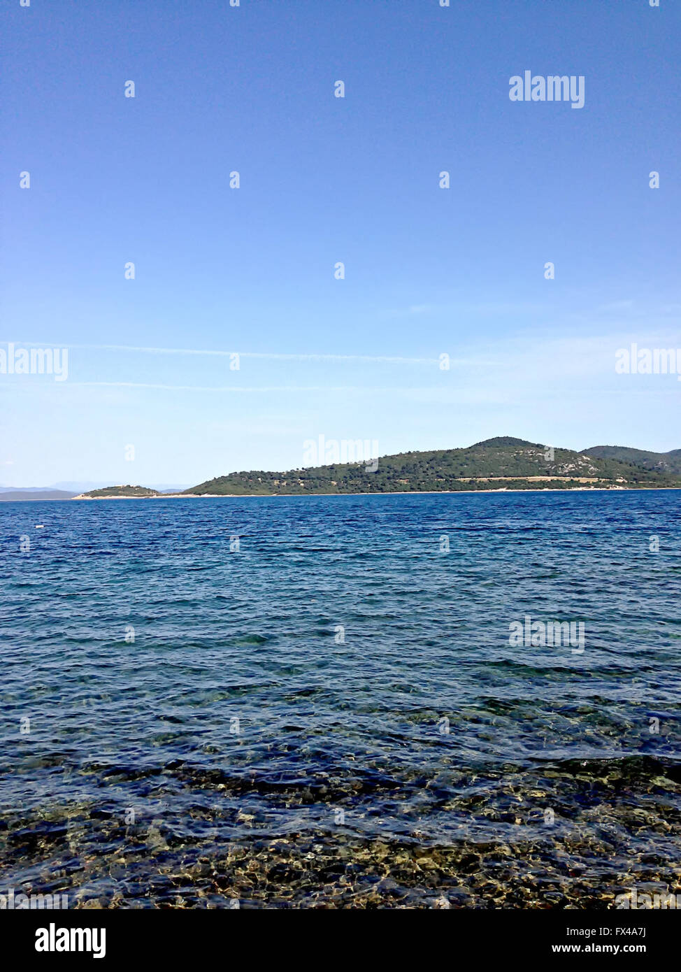Sea view in Bodrum, Turkey Stock Photo - Alamy
