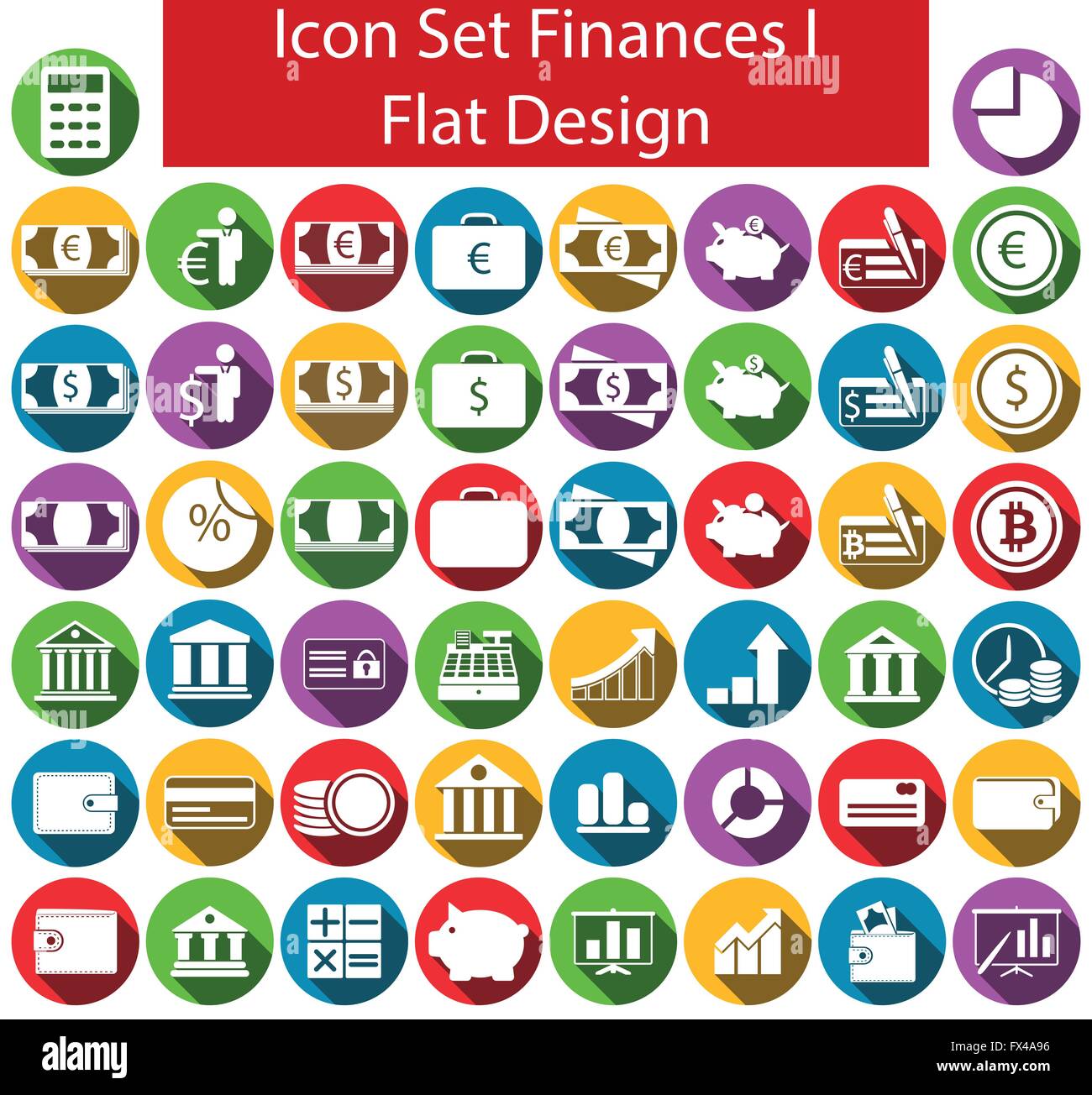 Finances calculator Stock Vector Images - Alamy