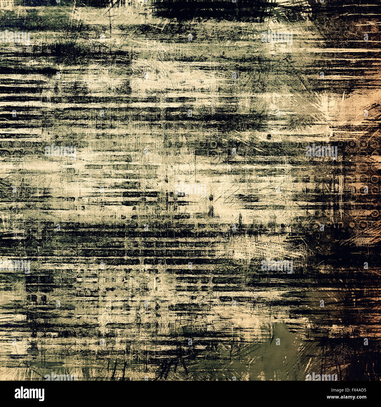 Old-style background, aging texture. With different color patterns ...