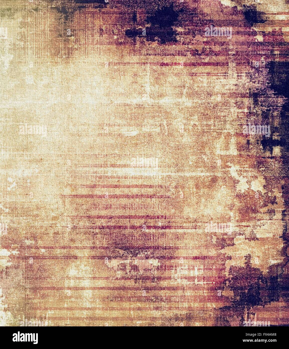 Grunge aging texture, art background. With different color patterns ...