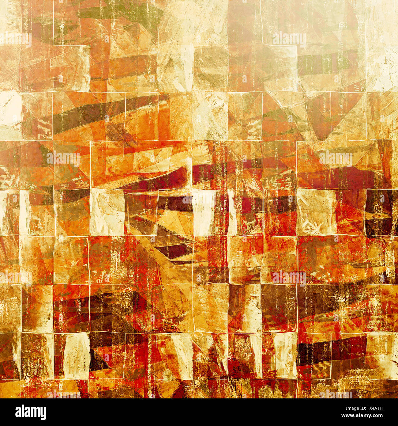 Grunge background with vintage and retro design elements. With ...