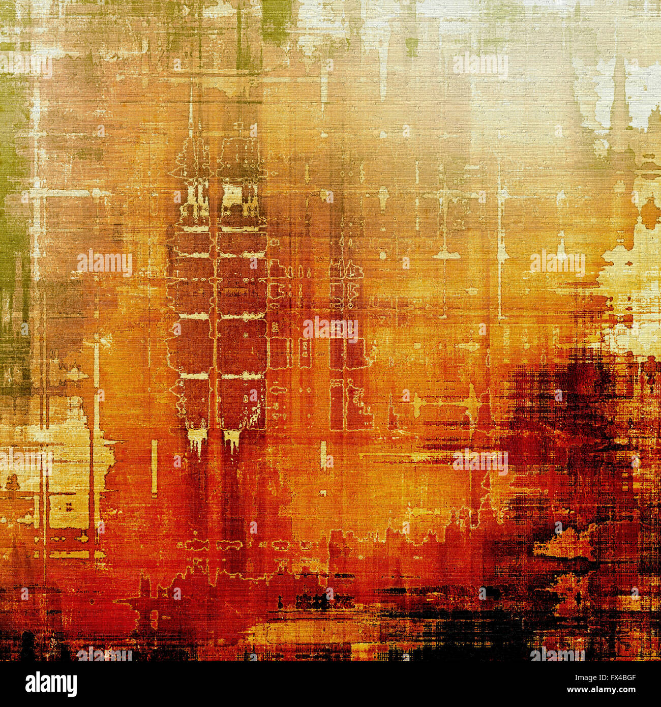 Grunge old-school texture, background for design. With different color ...