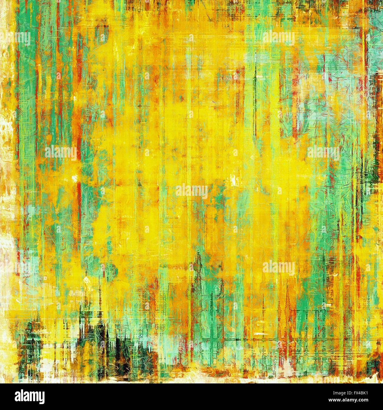 Old vintage background with retro-style elements and different color ...