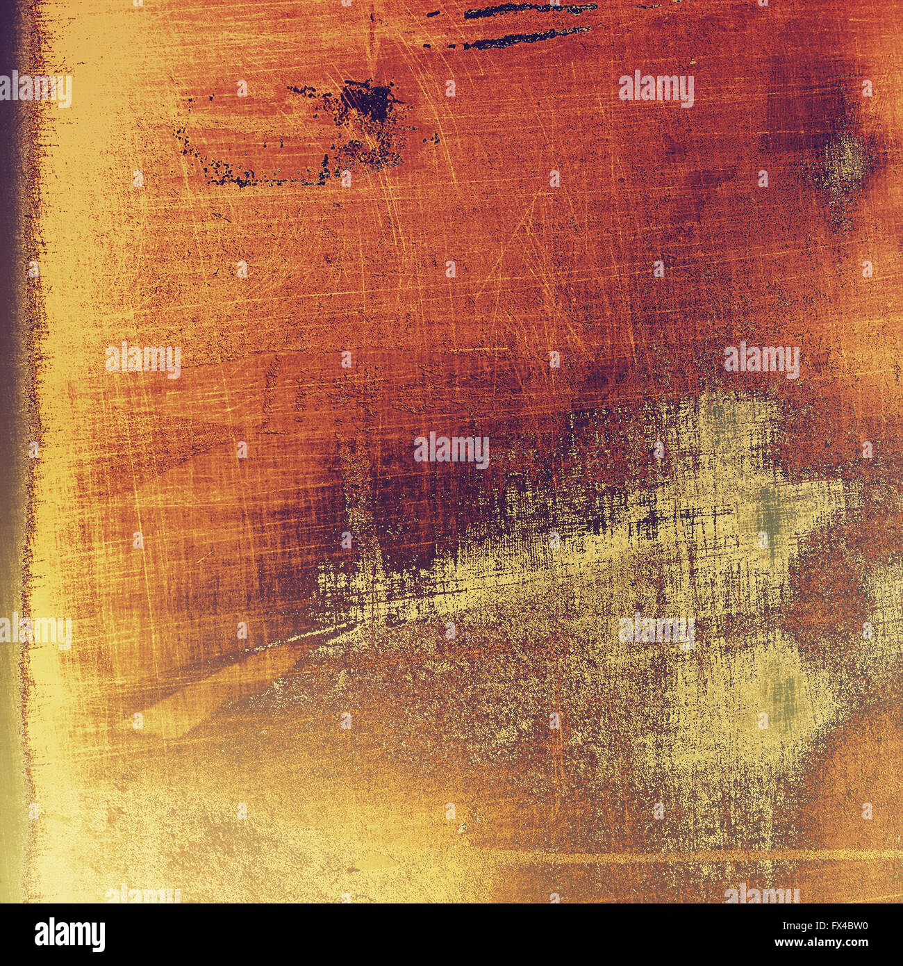 Antique vintage texture, old-fashioned weathered background. With ...