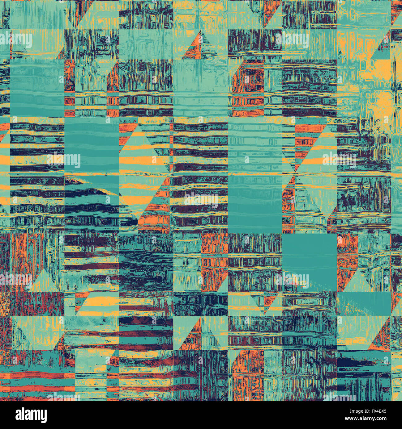 Vintage old texture for creative retro background. With different color ...