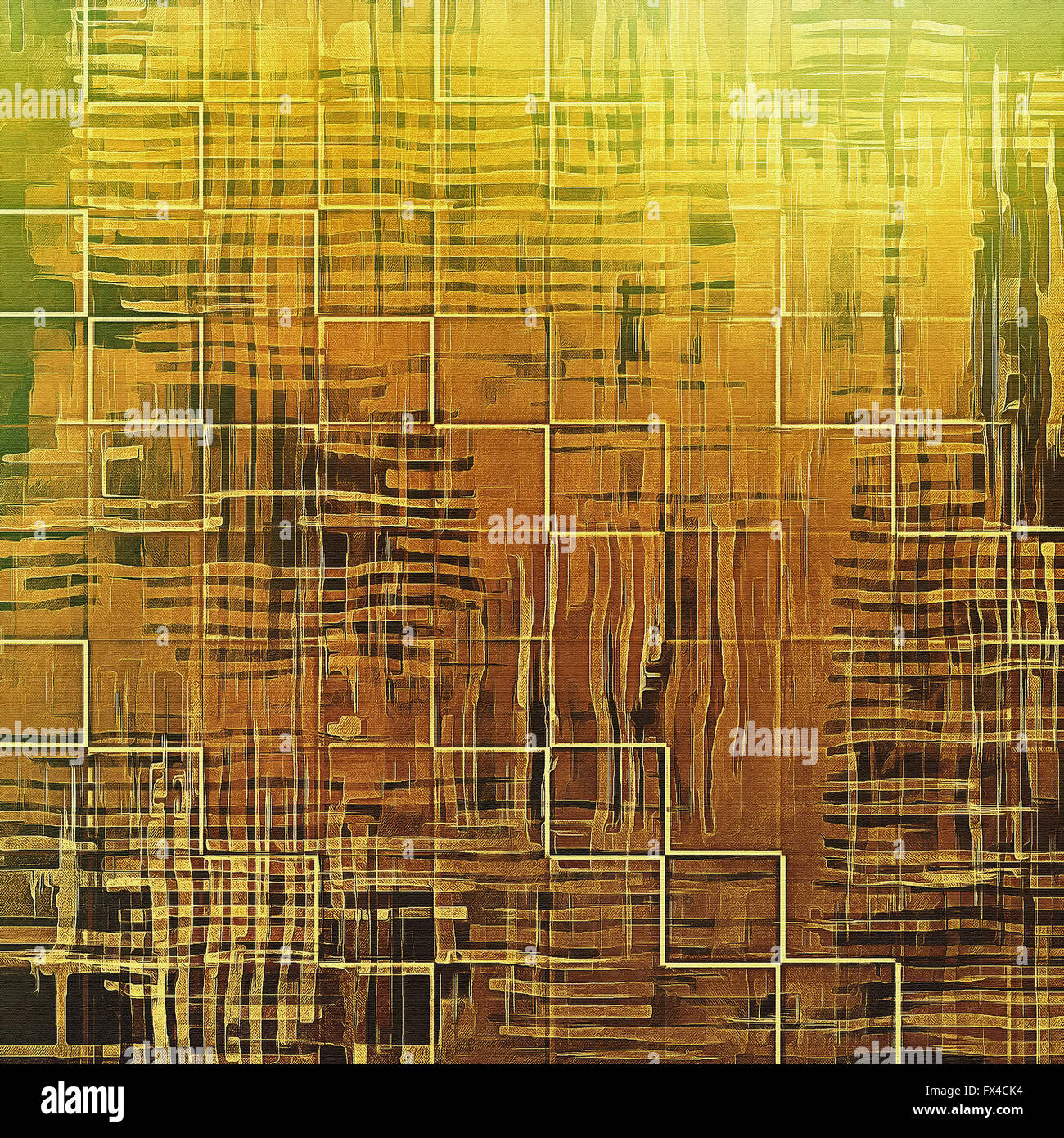 Old antique texture (for background). With different color patterns ...