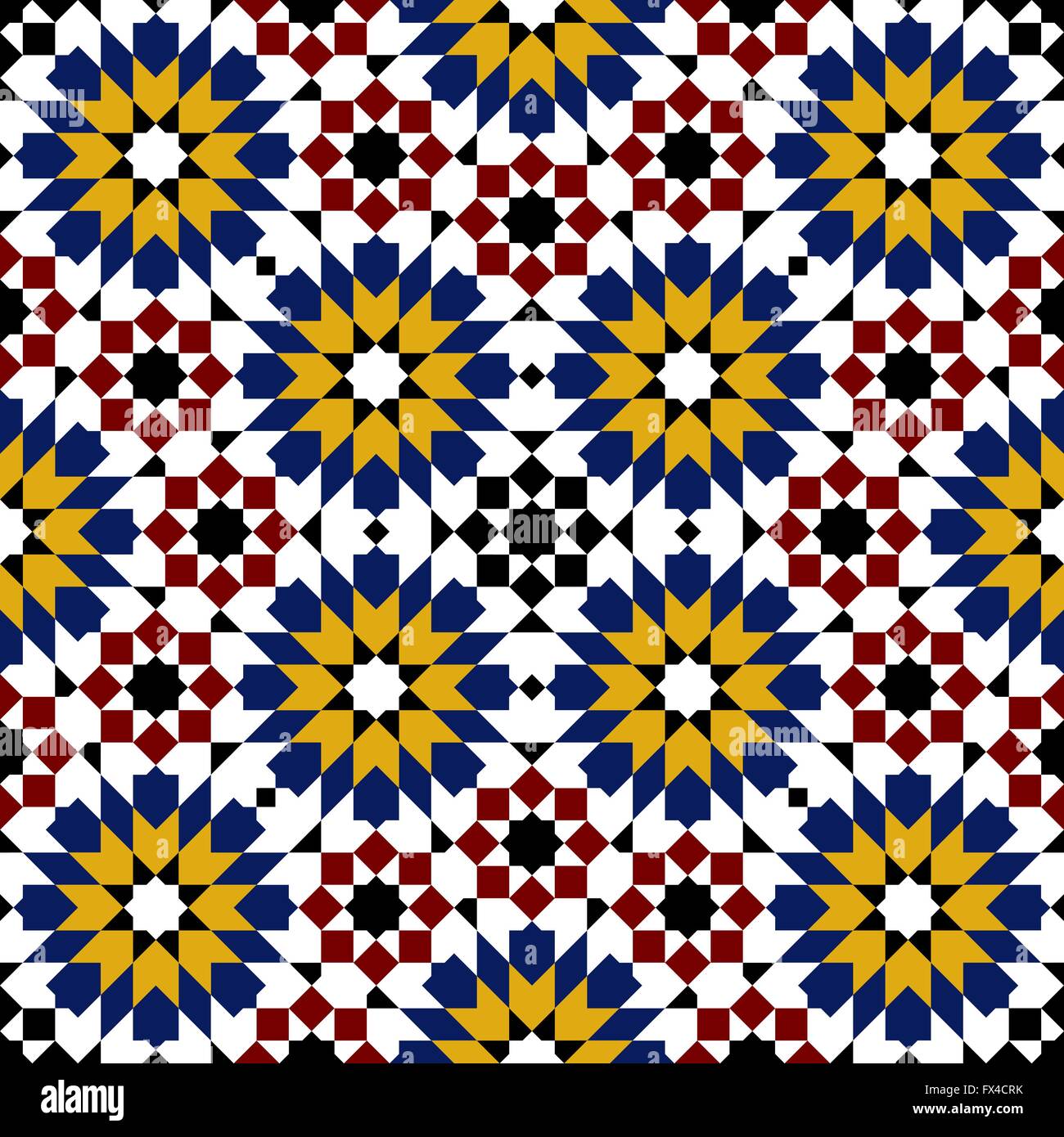 Zellige Stock Vector Images - Alamy