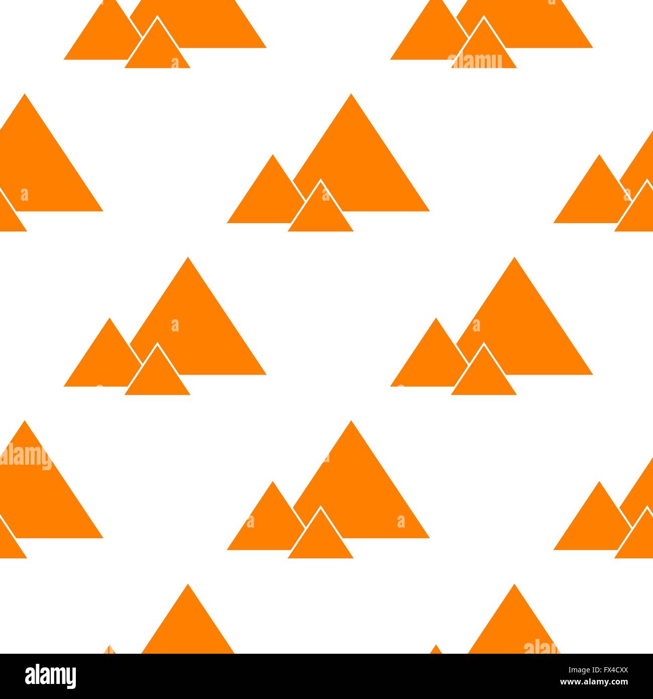 seamless orande pyramids Stock Vector Image & Art - Alamy