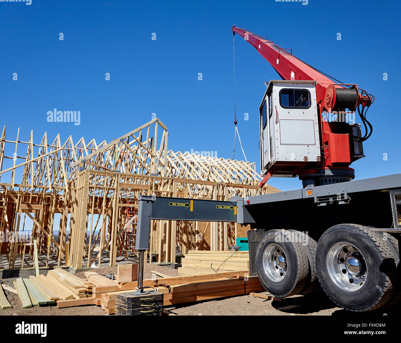 Rafter carpentry hi-res stock photography and images - Alamy