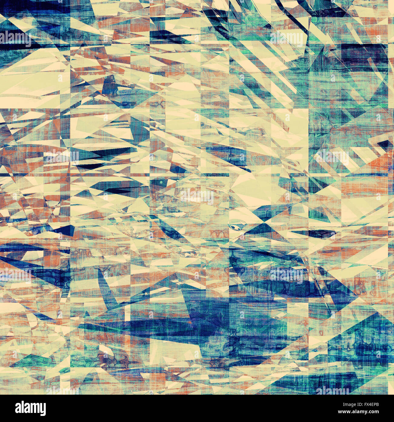 Antique vintage texture, old-fashioned weathered background. With ...