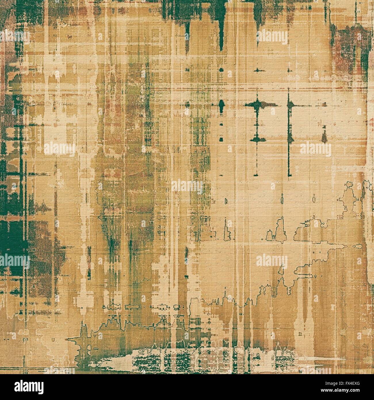 Old vintage background with retro-style elements and different color ...