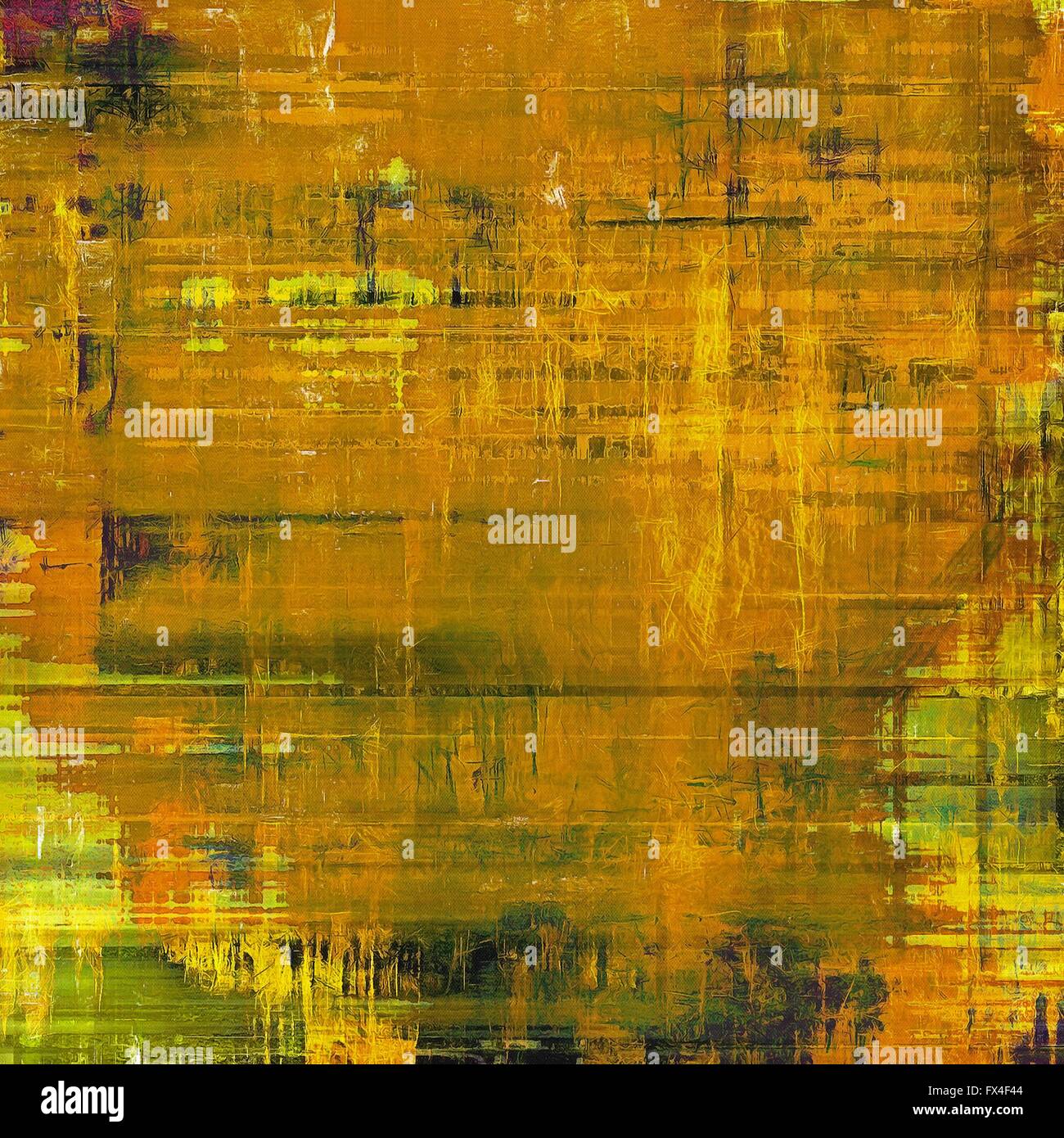 Old abstract texture with grunge stains. With different color patterns ...