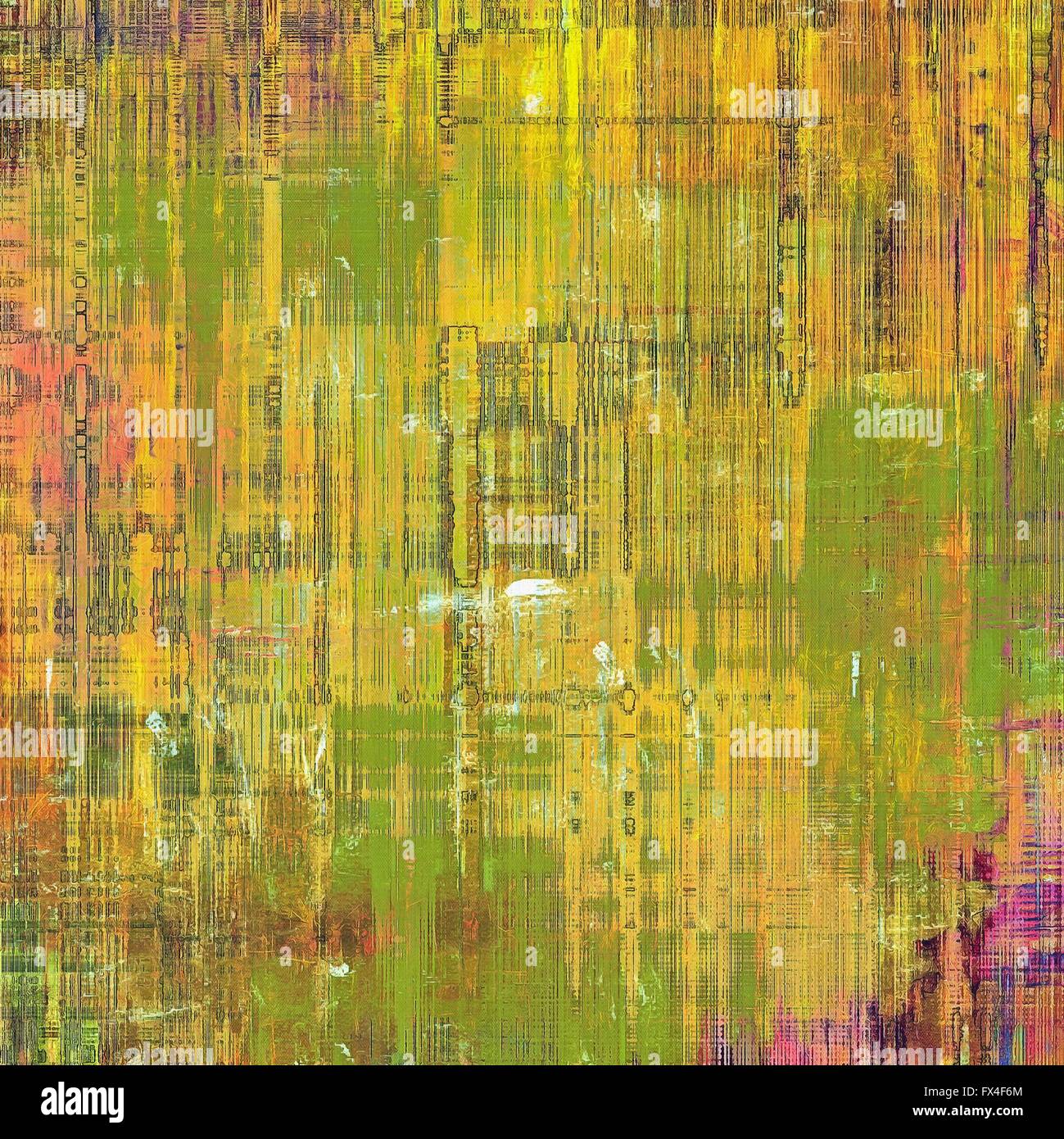 Dirty and weathered old textured background. With different color ...