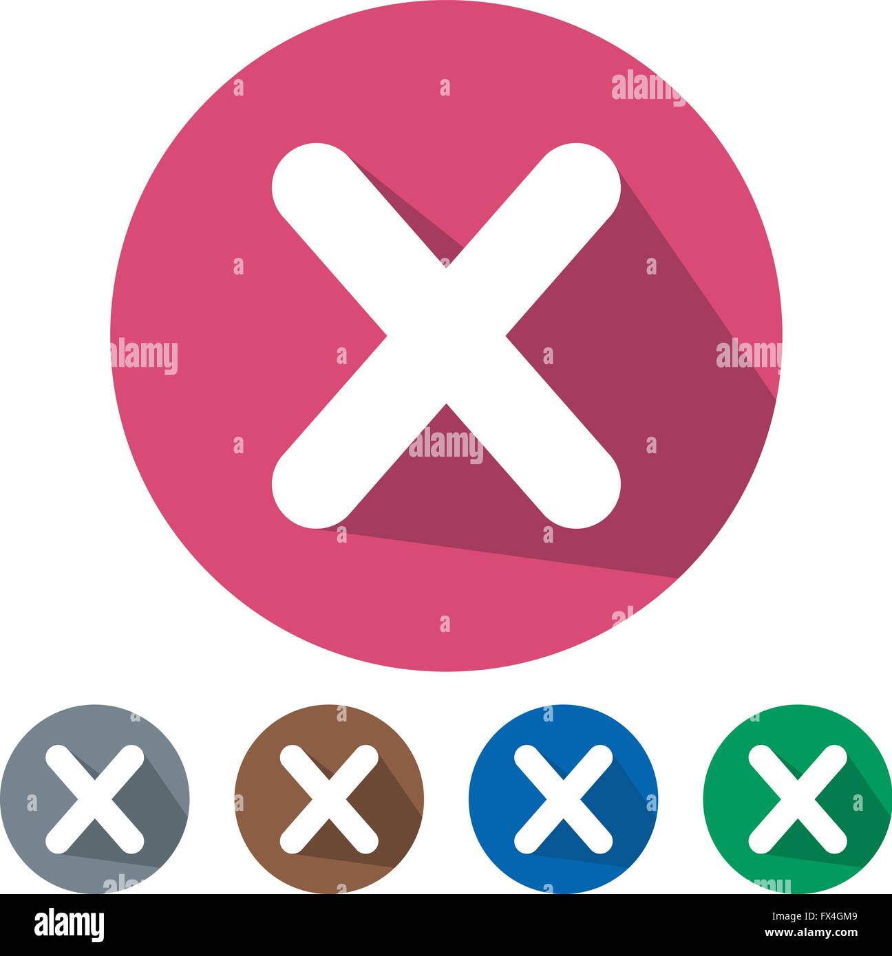 Tag x Stock Vector Images - Alamy