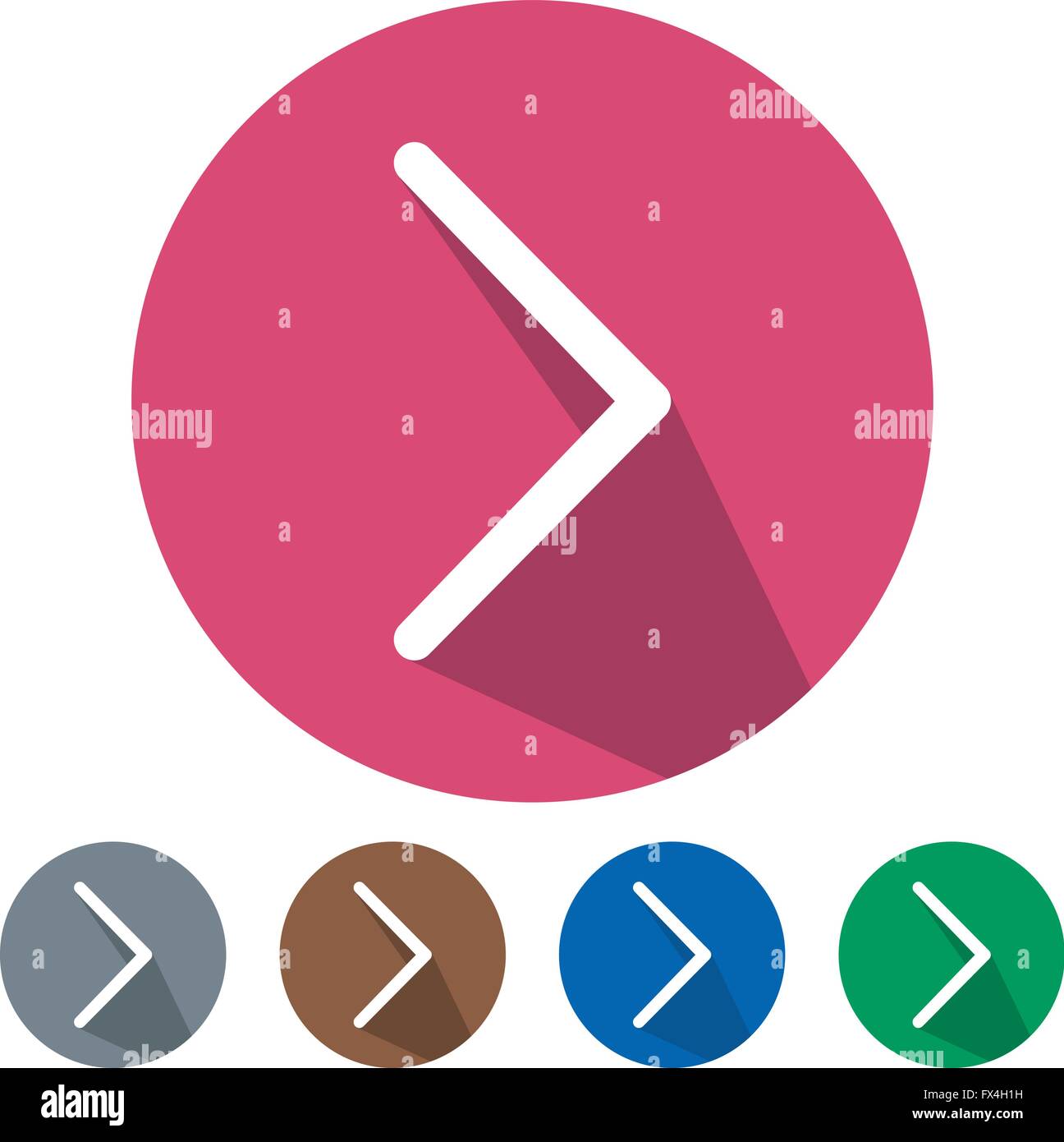 scroll list arrow Stock Vector Image & Art - Alamy