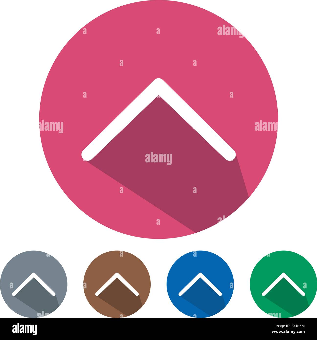 up scroll arrow Stock Vector Image & Art - Alamy