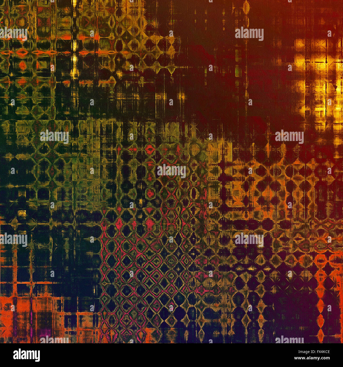 Vintage old texture for creative retro background. With different color ...