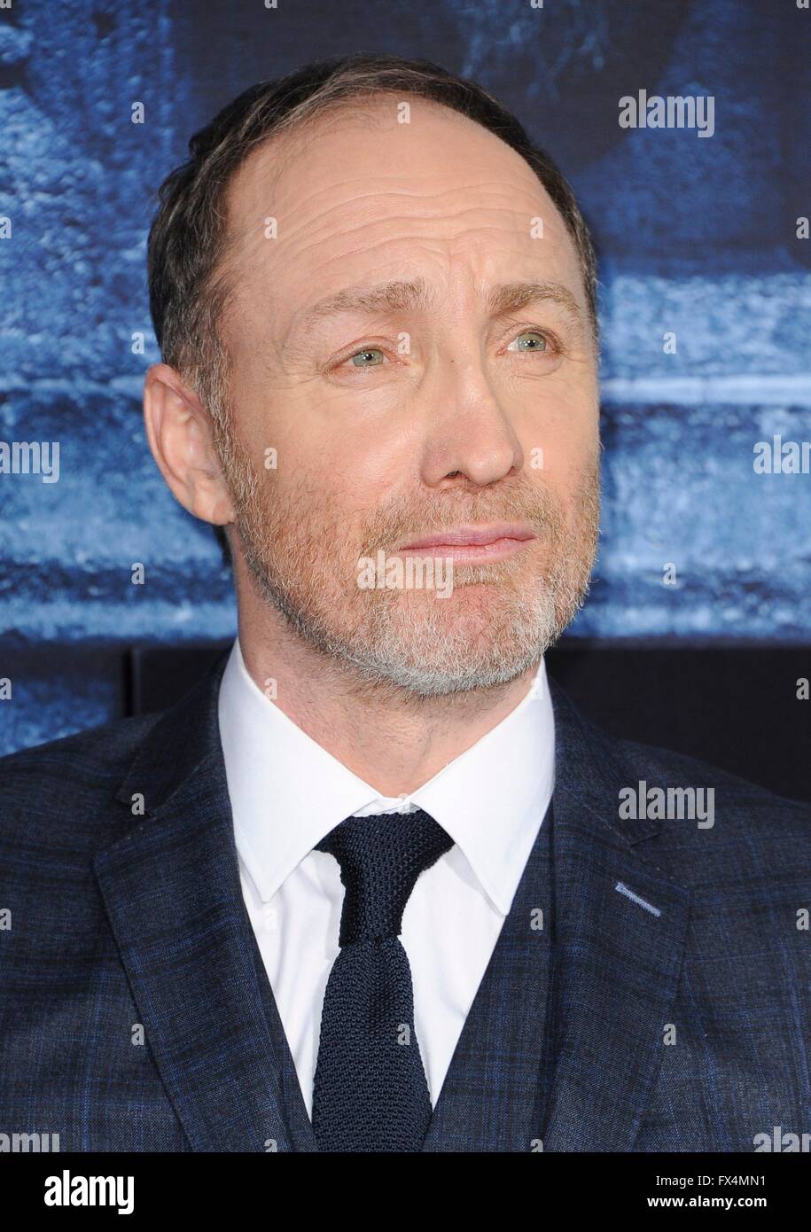 Los Angeles, CA, USA. 10th Apr, 2016. Michael McElhatton at arrivals ...
