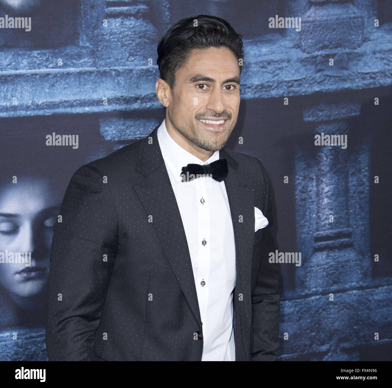 Hollywood, California, USA. 10th Apr, 2016. Joseph Naufahu as Khal Moro ...