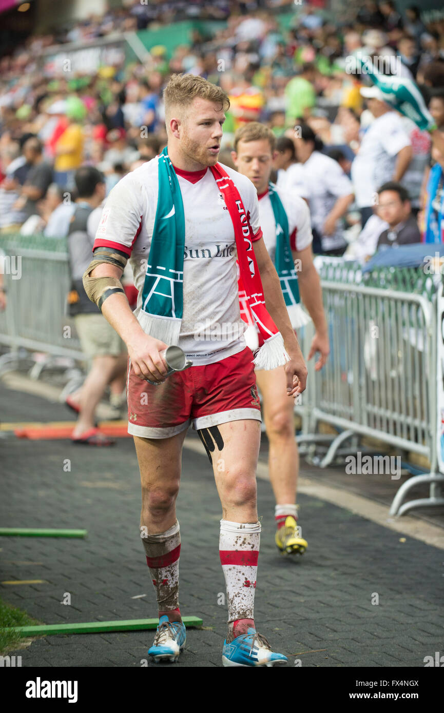 Hong Kong, China. 10, April, 2016. HSBC World Rugby Sevens Series-round ...