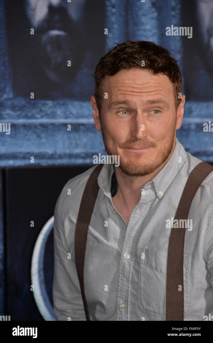 Los Angeles, California, USA. 10th April, 2016. Actor Dean S. Jagger at ...