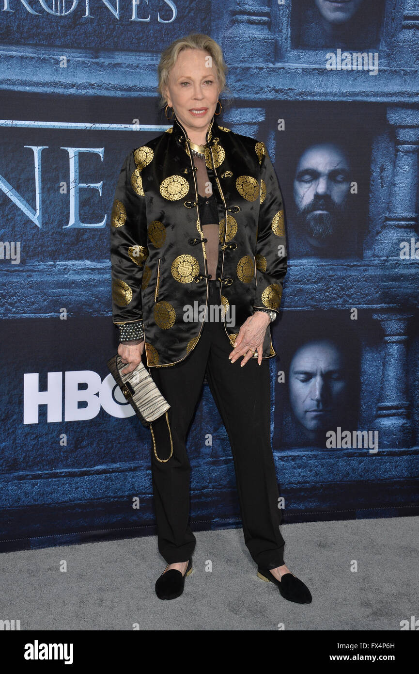 Los Angeles, California, USA. 10th April, 2016. Actress Faye Dunaway at ...