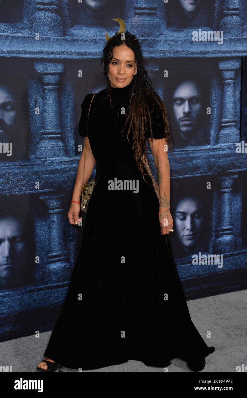 Los Angeles, California, USA. 10th April, 2016. Actress Lisa Bonet at ...