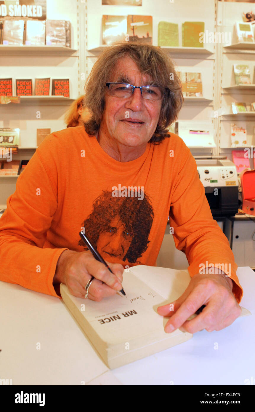 Former drug dealer Dennis Howard Marks aka 'Mr. Nice' presents his ...