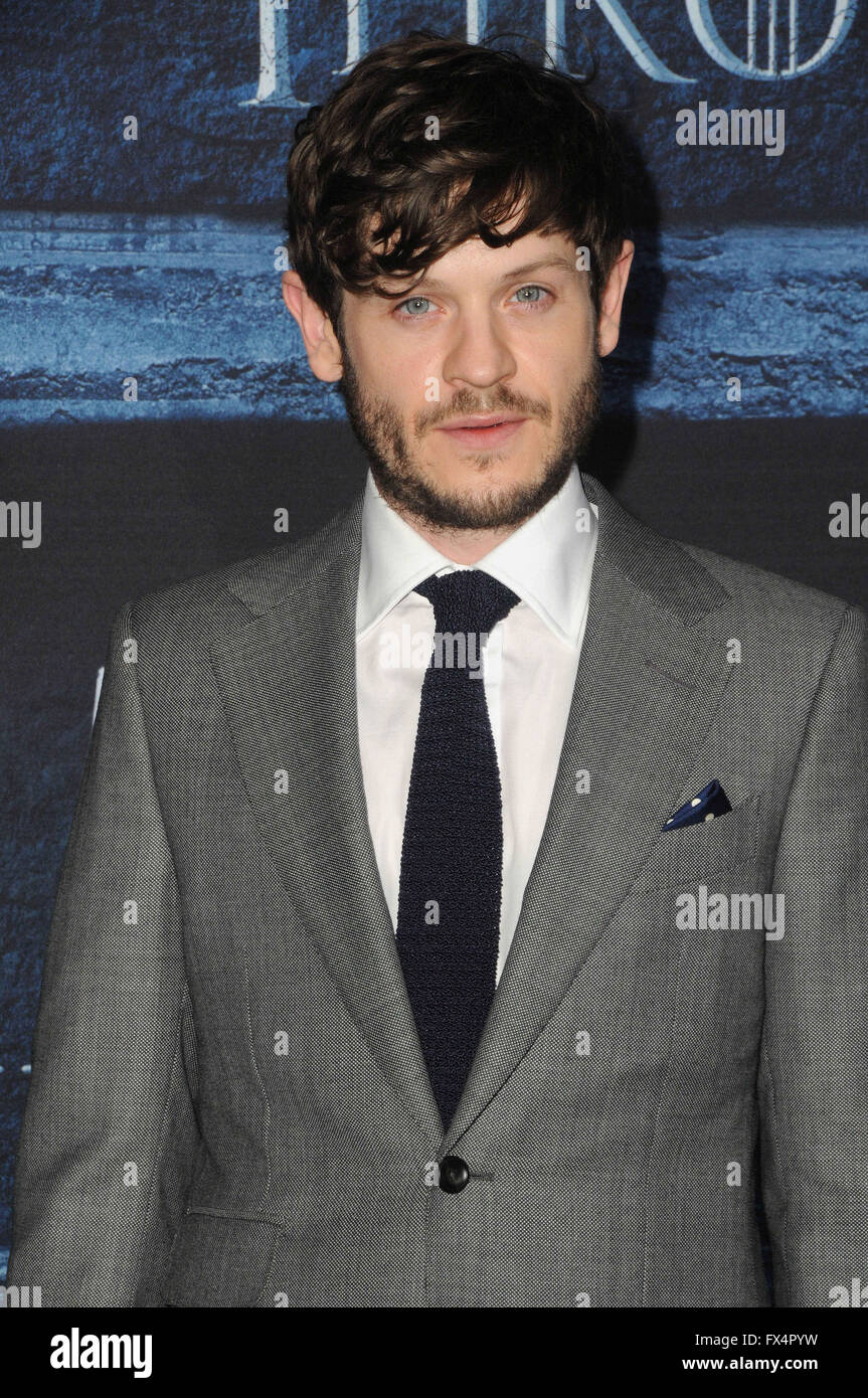 Hollywood, CA, USA. 10th Apr, 2016. Iwan Rheon. Arrivals for the ...
