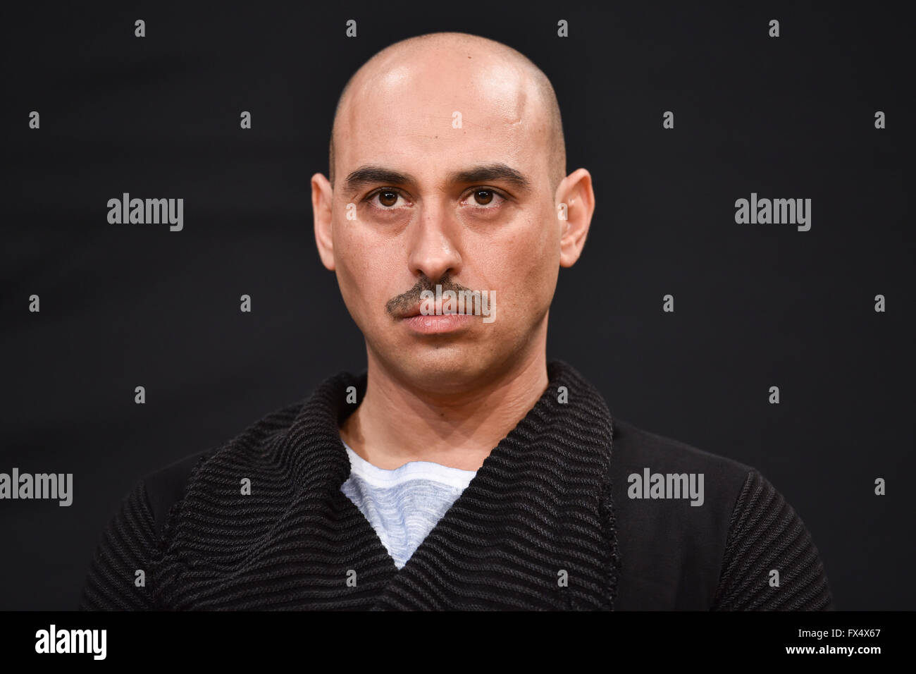 Worms, Germany. 11th Apr, 2016. Actor Ismail Deniz attends a press ...