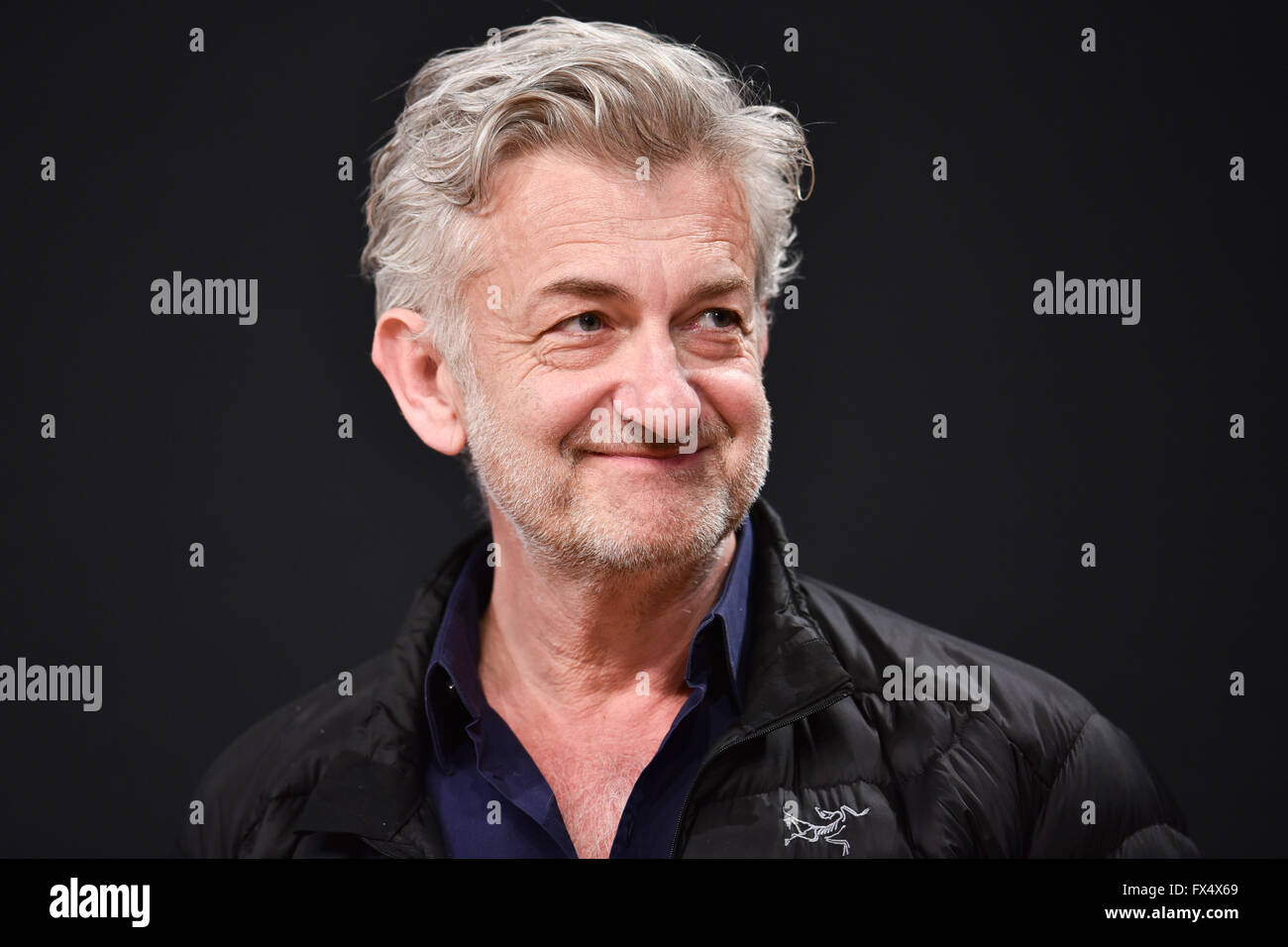 Worms, Germany. 11th Apr, 2016. Actor Dominic Raacke smiles during a ...