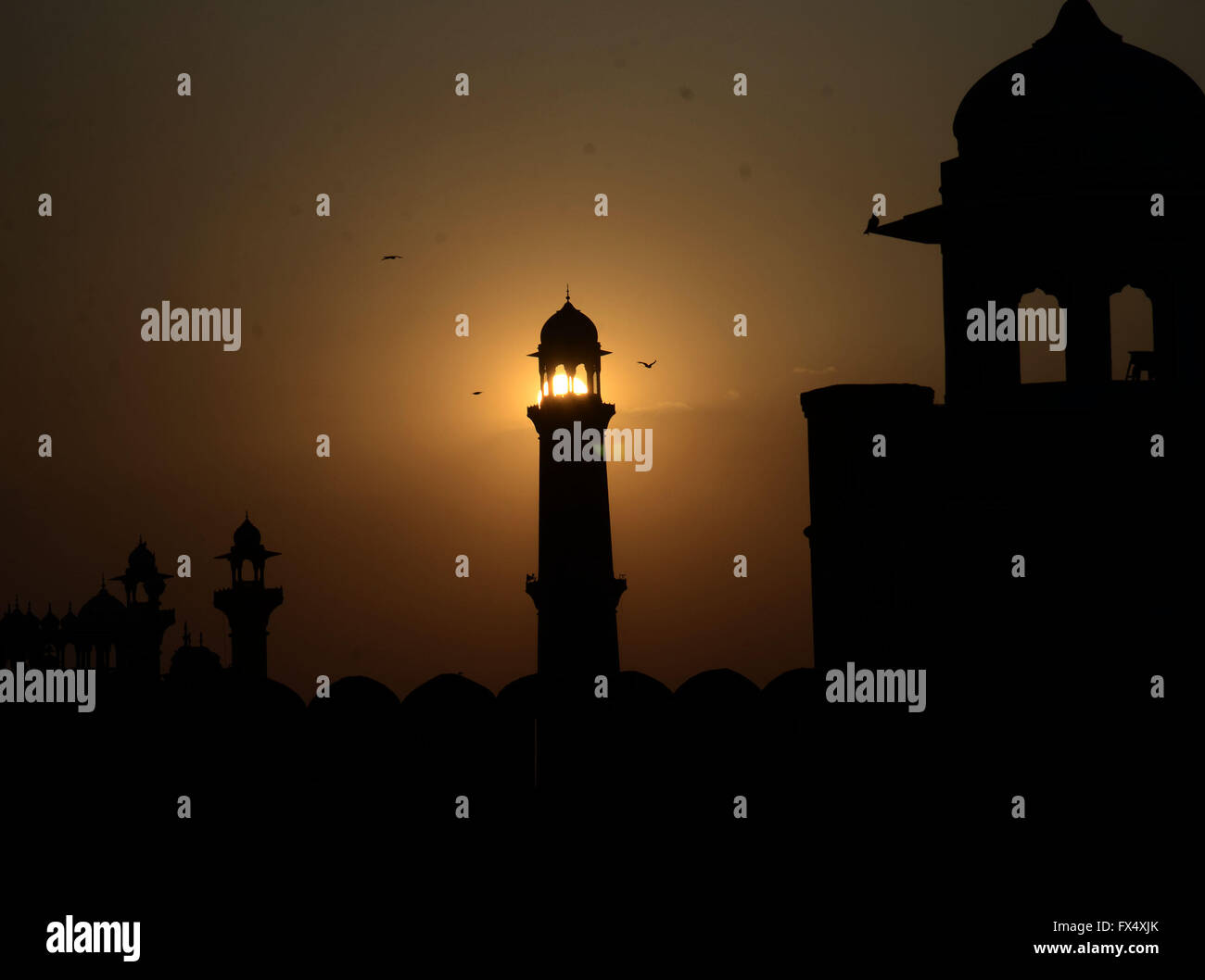 Lahore, Pakistan. 11th Apr, 2016. An attractive significant view of the ...