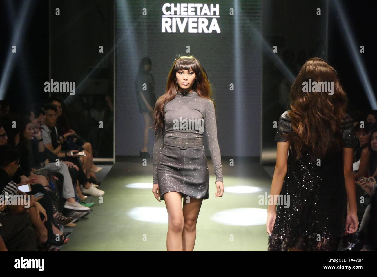 Manila, Phillipines. 11th Apr, 2016. Cheetah Rivera designs. Manila ...