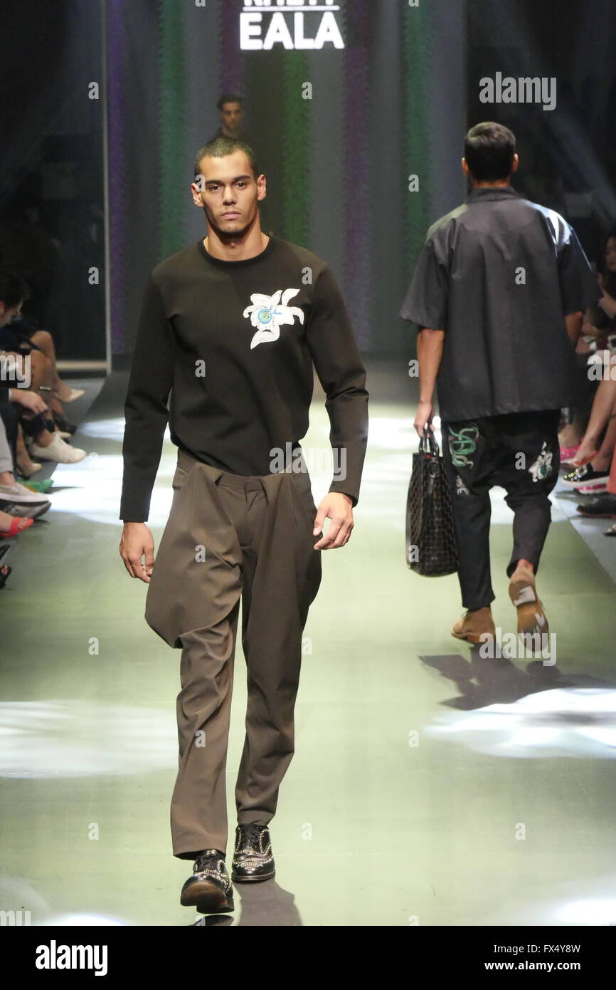 Manila, Phillipines. 11th Apr, 2016. Designs by Rhett Eala. Manila ...