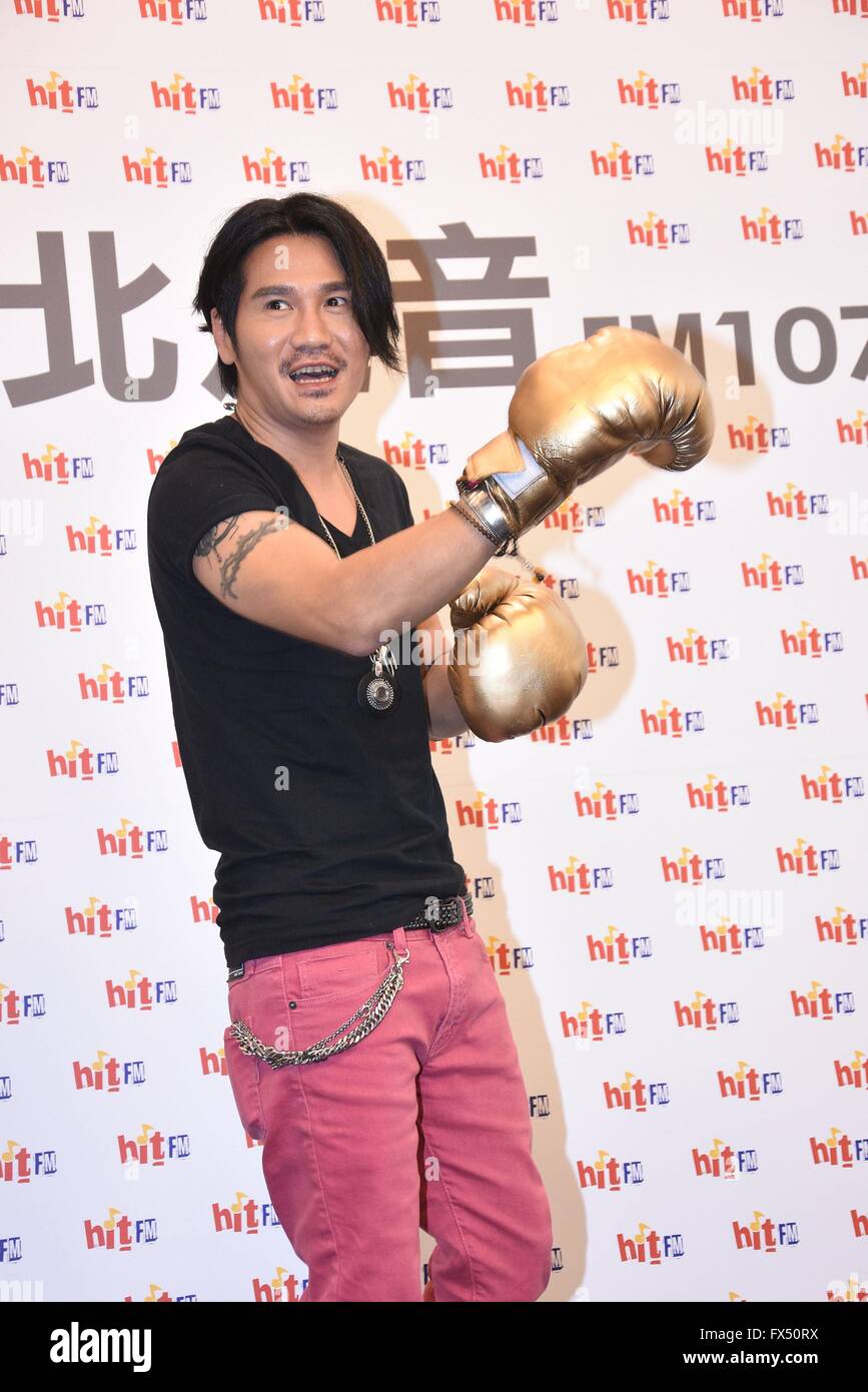 Taipei, Taiwan, China. 11th Apr, 2016. Gary Cao promotes his new album ...