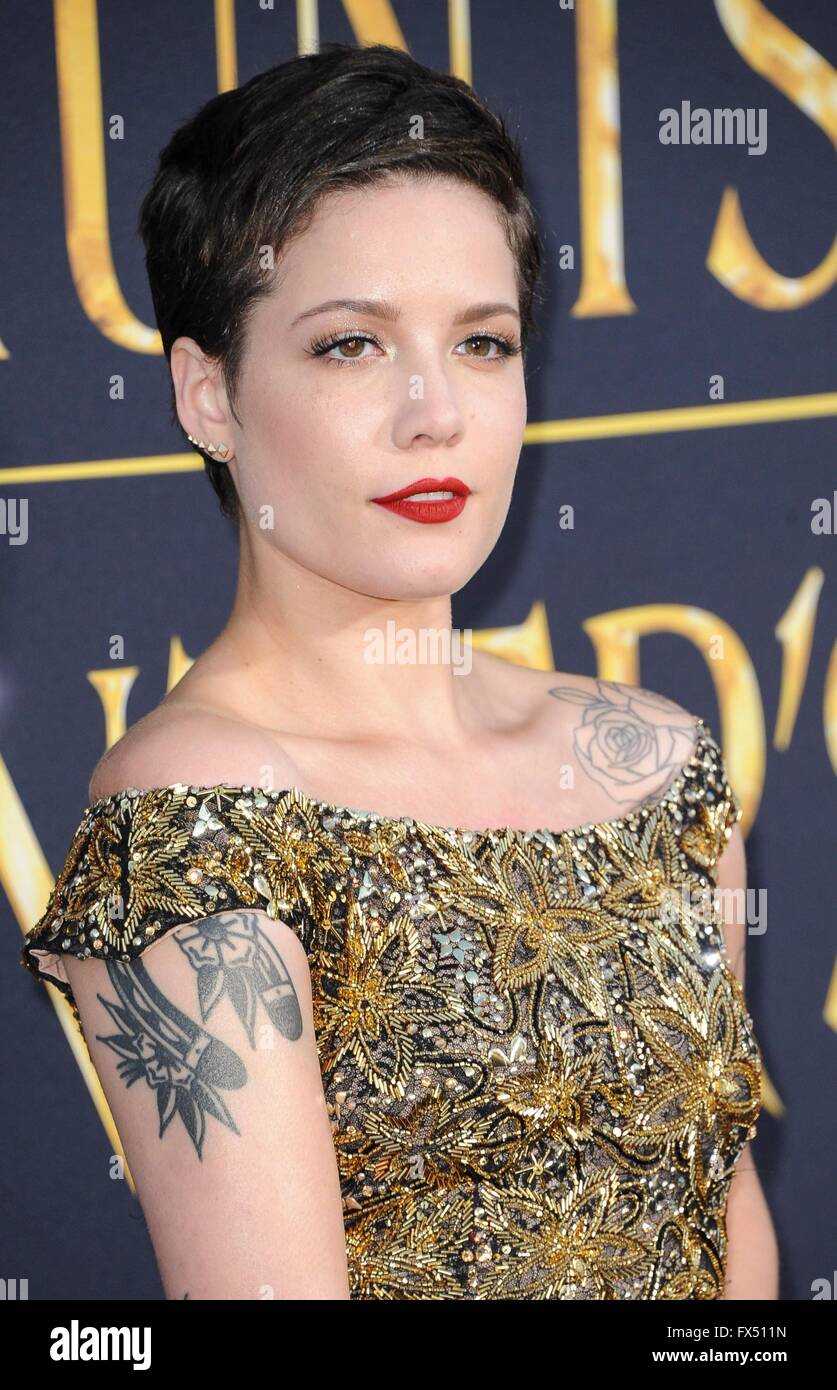 Los Angeles, CA, USA. 11th Apr, 2016. Halsey at arrivals for THE ...