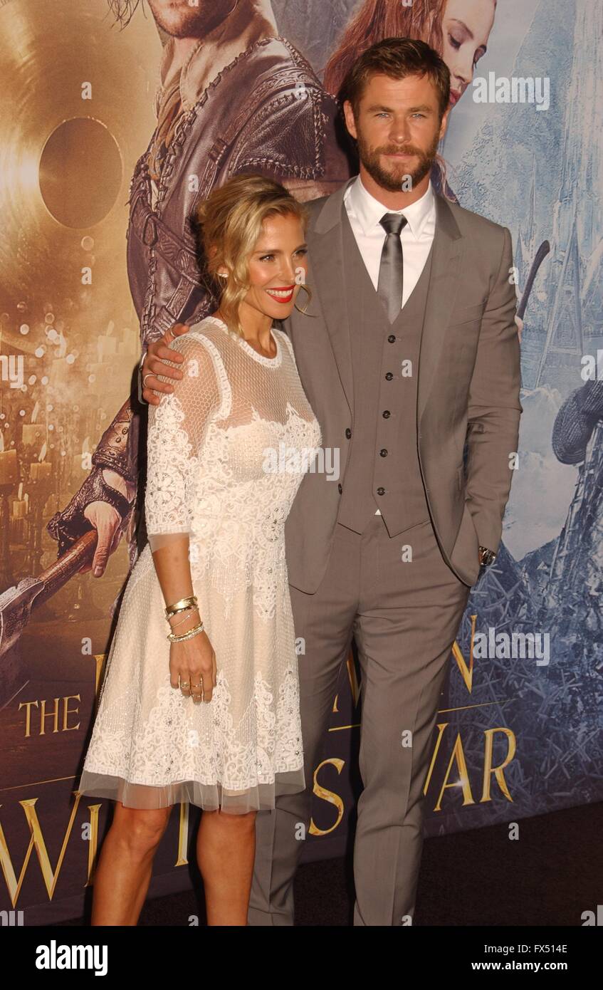 Chris hemsworth premiere 2016 hi-res stock photography and images - Alamy