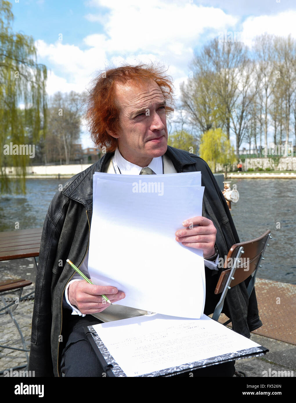Berlin, Germany. 9th Apr, 2016. dpa-exclusive: Singer and actor Graham ...