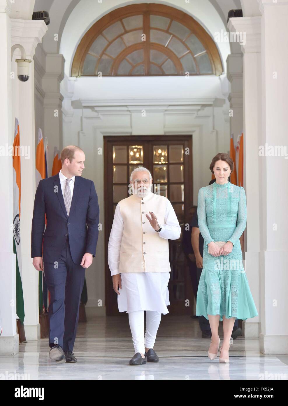 Kate middleton royal tour to india hi-res stock photography and images ...