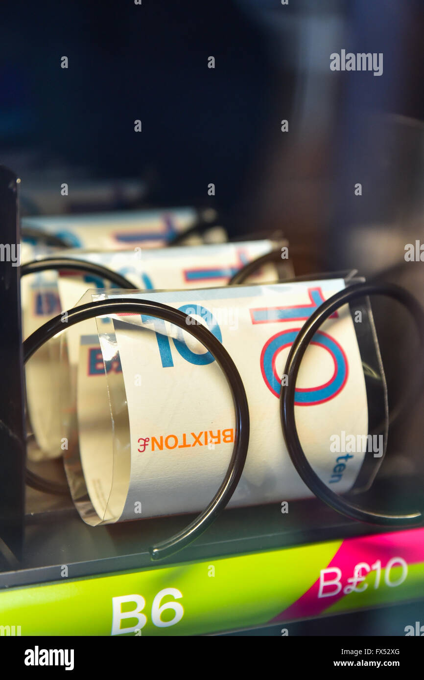 Worlds first cash machine High Resolution Stock Photography and Images ...