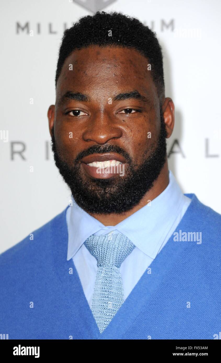 New York, NY, USA. 11th Apr, 2016. Justin Tuck at arrivals for CRIMINAL ...