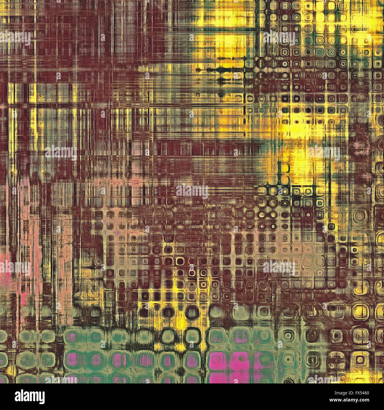 Vintage old texture for creative retro background. With different color ...