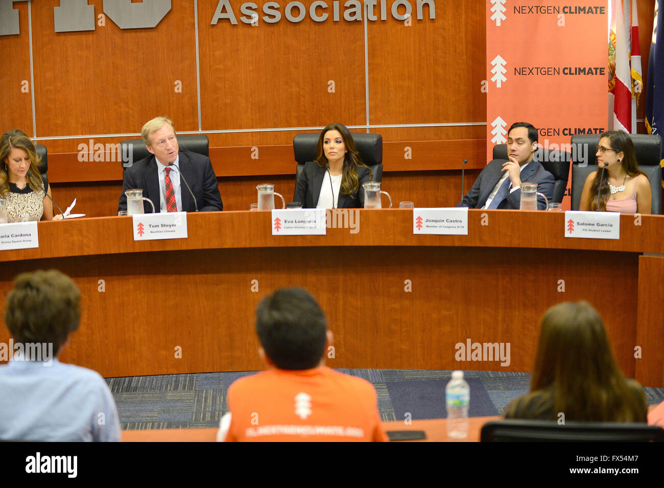 Eva Longoria attends the 'Climate Change and Economic Opportunity ...