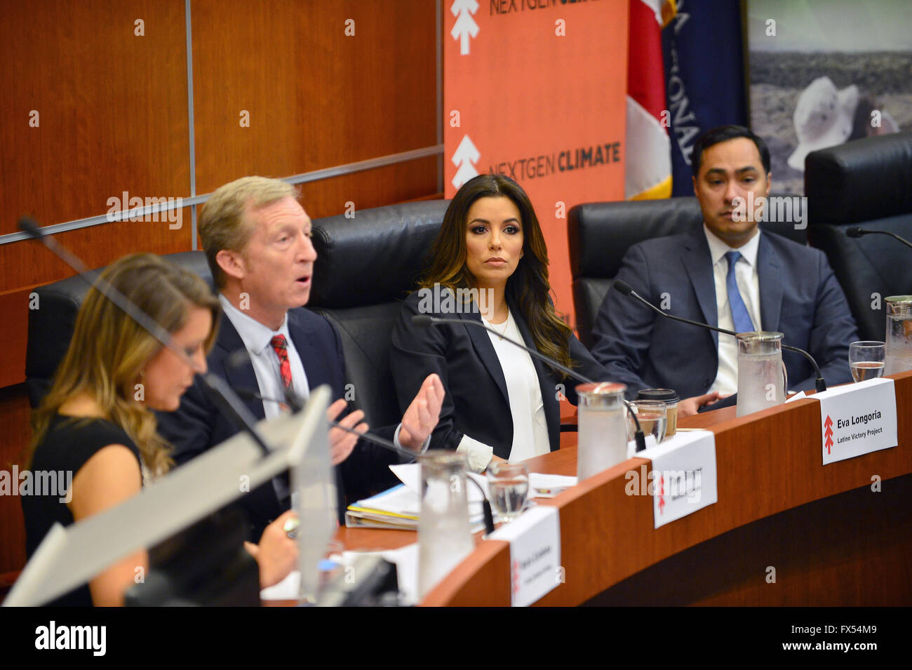 Eva Longoria attends the 'Climate Change and Economic Opportunity ...