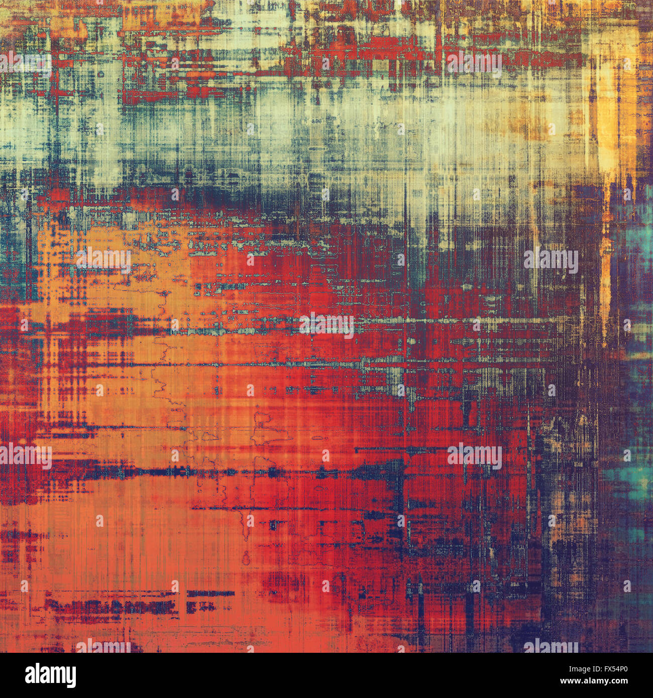 Vintage old texture for background. With different color patterns ...