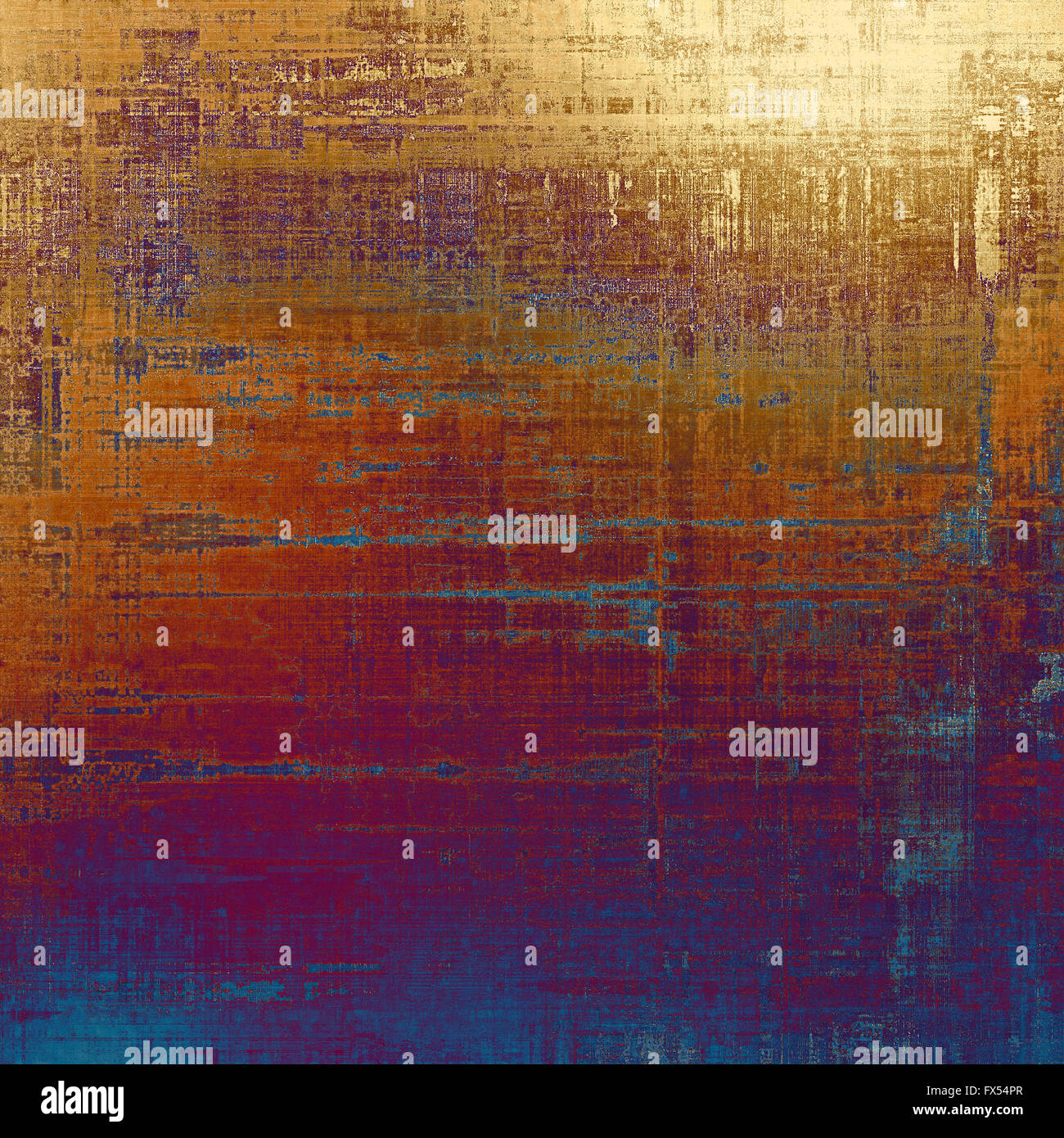 Old-style background, aging texture. With different color patterns ...
