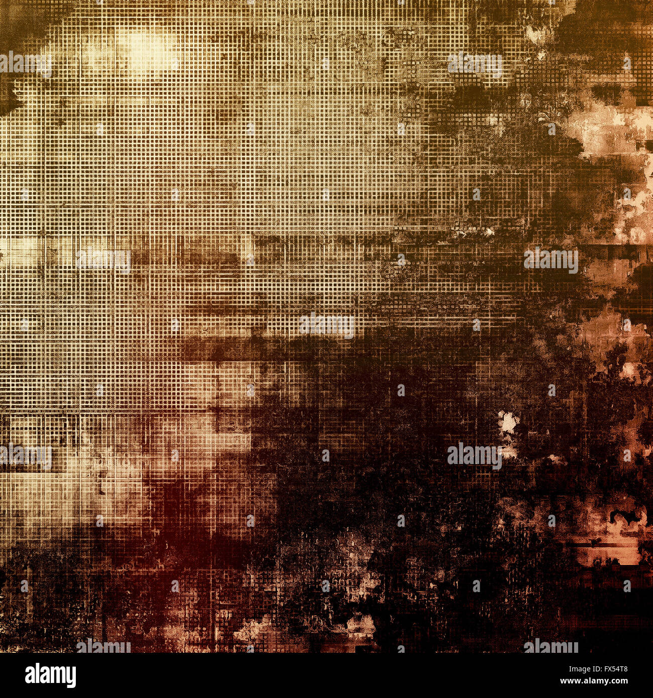 Old abstract texture with grunge stains. With different color patterns ...