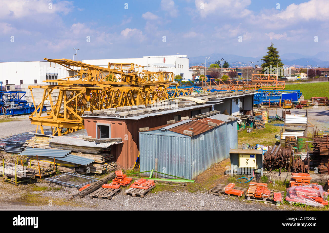 Construction site heavy materials hi-res stock photography and images ...